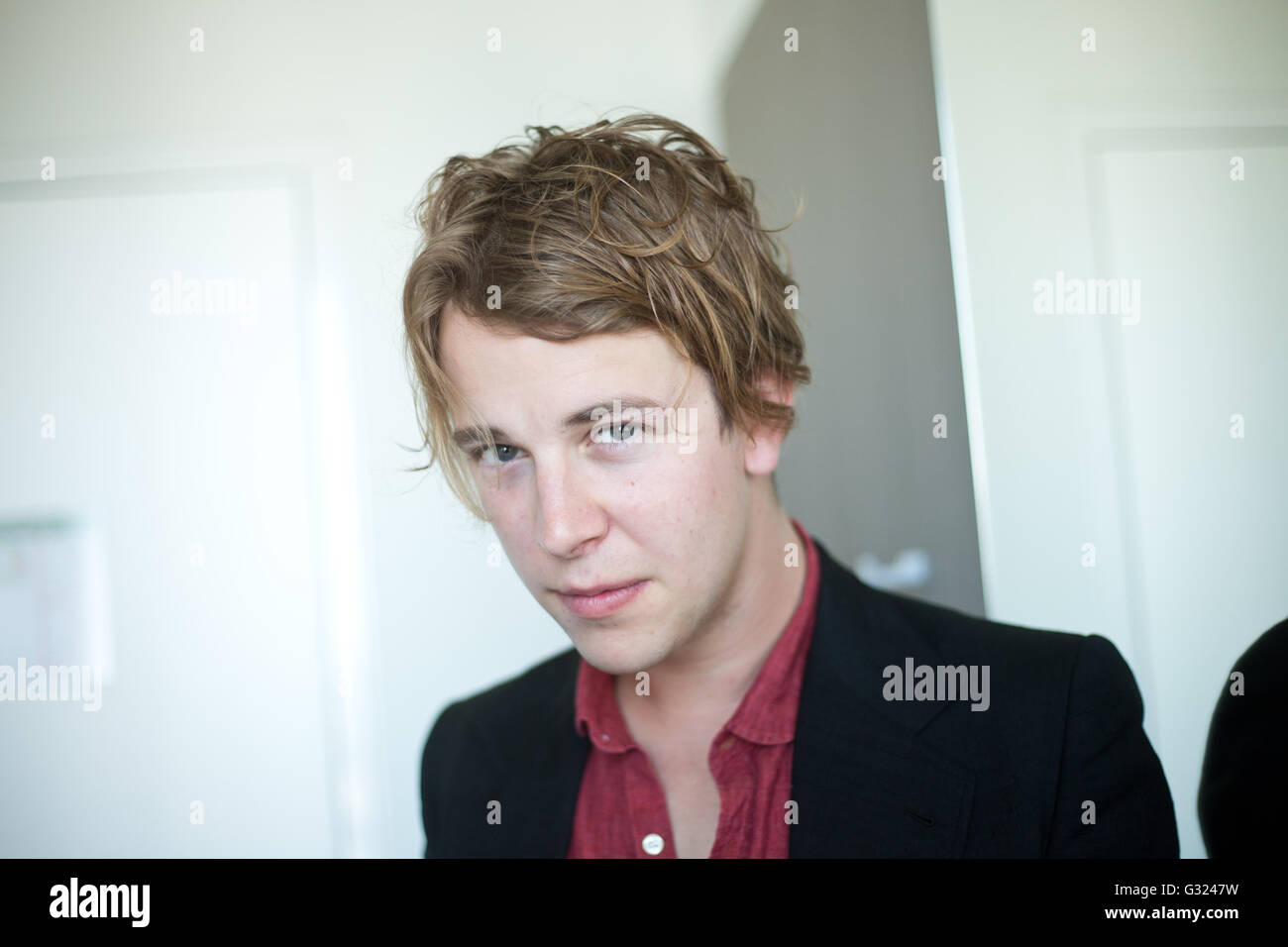 Singer Tom Odell poses within the context of an interview with the ...