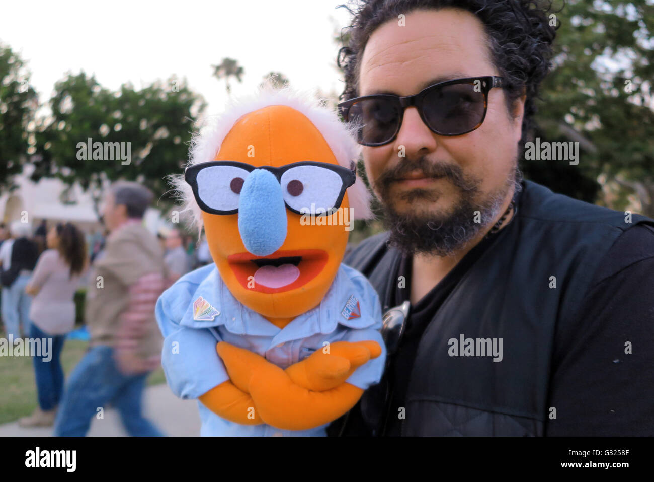 Los Angeles, USA. 04th June, 2016. 42-year-old Donny Miller poses with ...