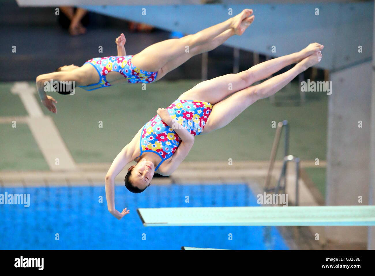Tatsumi International Swimming Center, Tokyo, Japan. 3rd June, 2016 ...