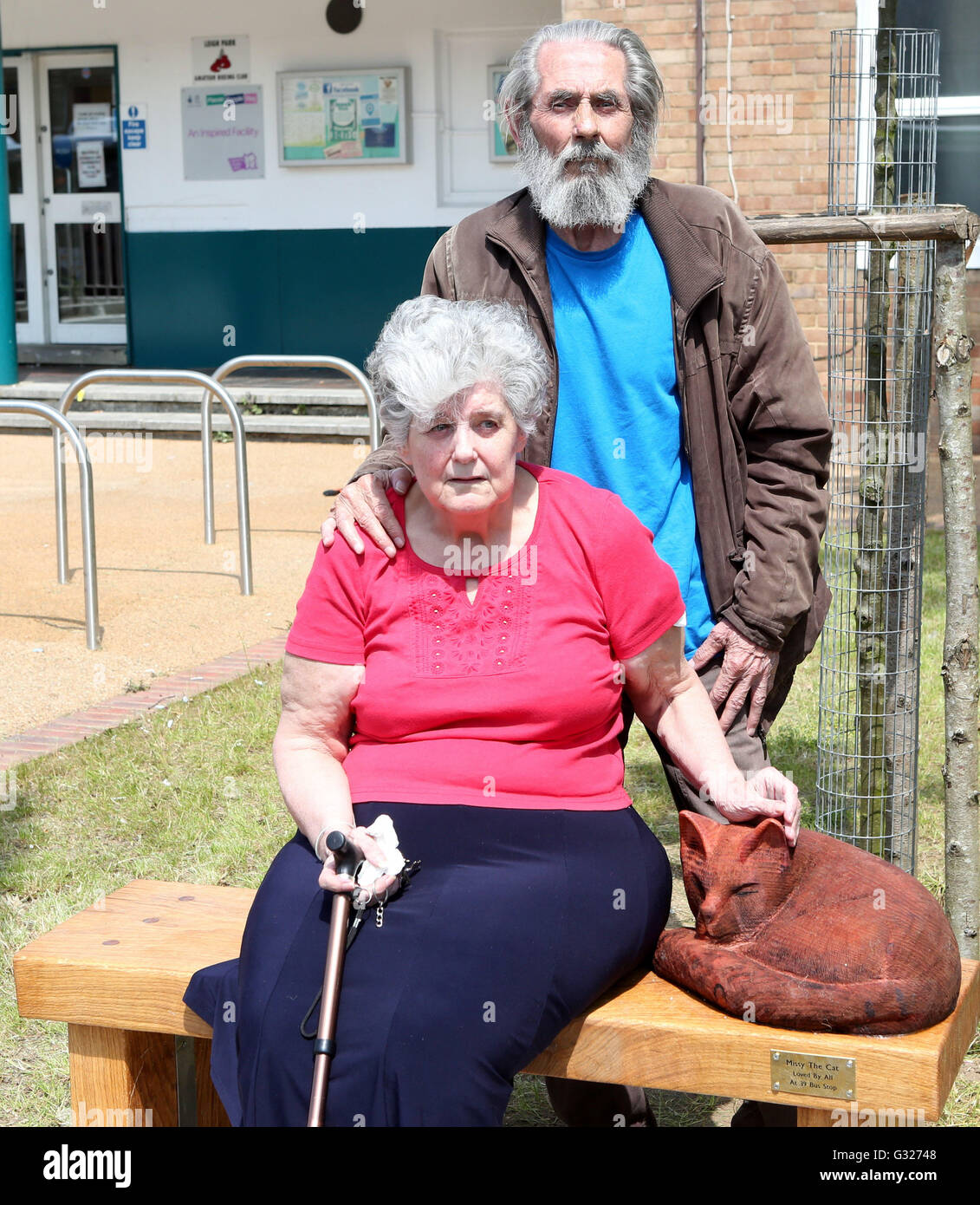 Leigh bus stop hi-res stock photography and images - Alamy