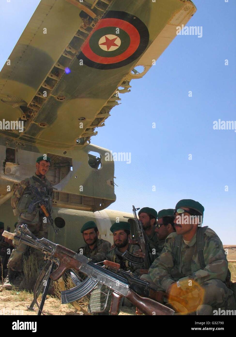 Beijing, Afghan National Army (ANA) soldiers in Chaghcharan. 5th June ...