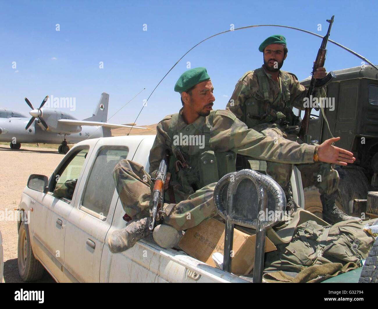 Beijing, Afghan National Army (ANA) soldiers in Chaghcharan. 5th June ...