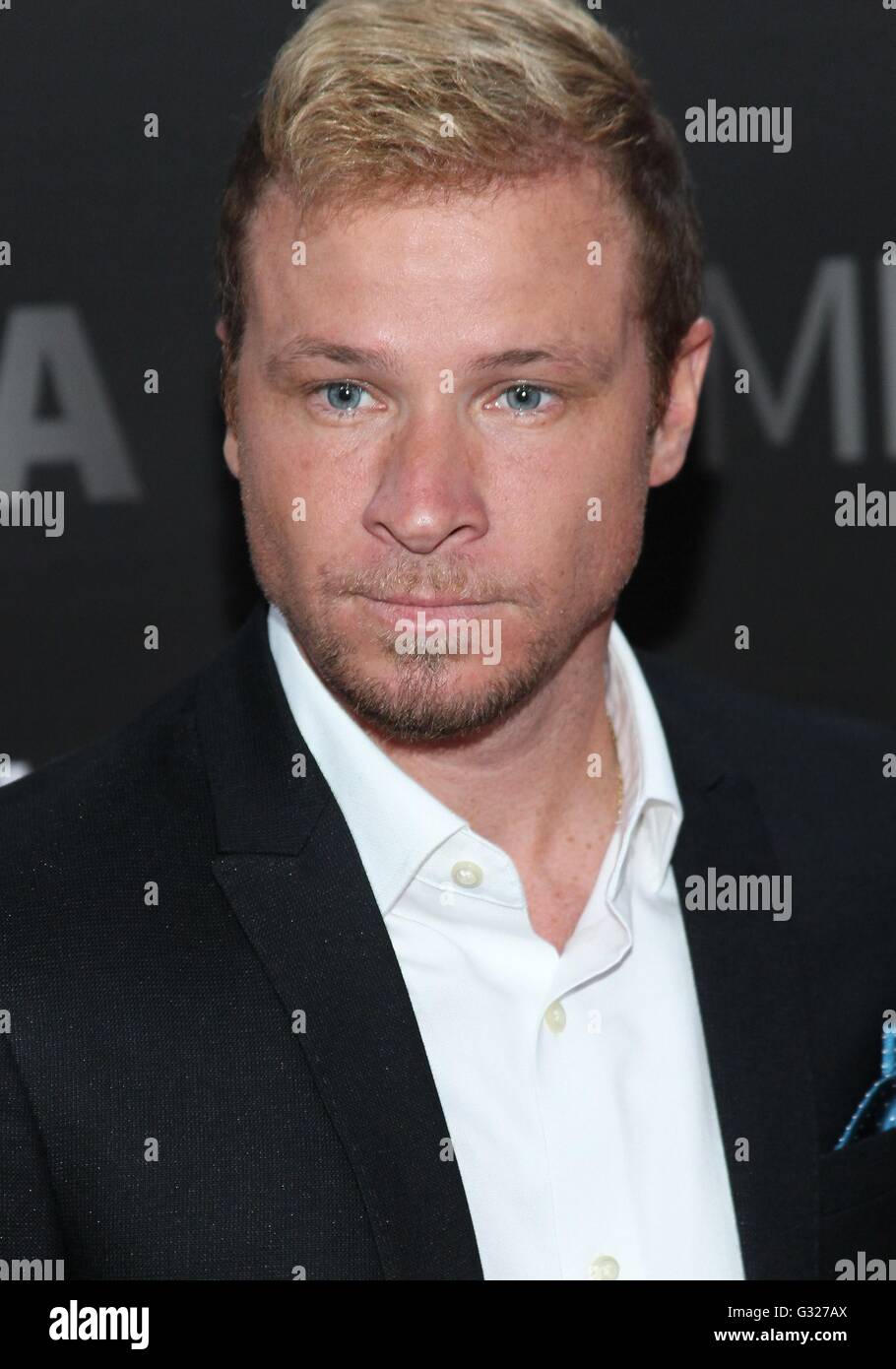 Las Vegas, NV, USA. 5th June, 2016. Brian Littrell at arrivals for The ...