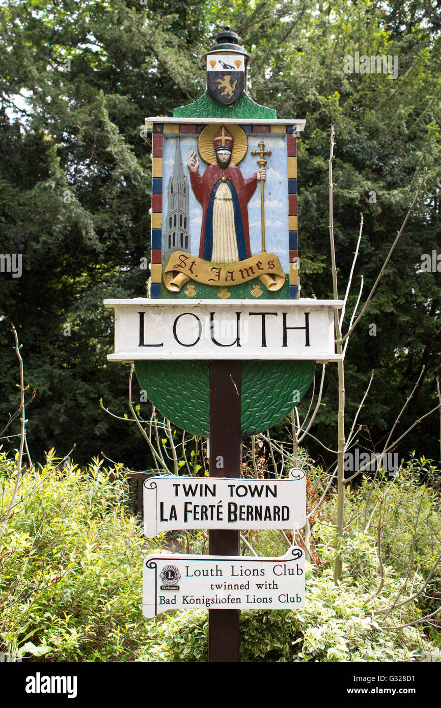 Louth sign hi-res stock photography and images - Alamy