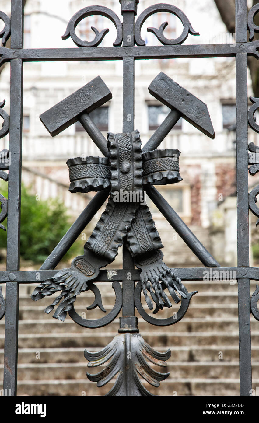 Miners symbol hi-res stock photography and images - Alamy