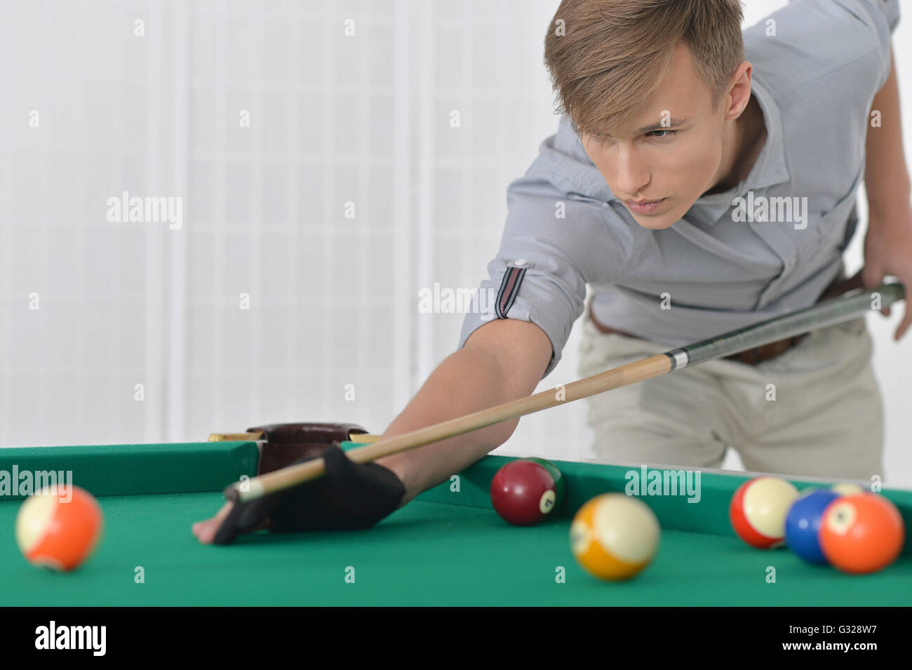 Adult ball billiard hi-res stock photography and images - Alamy