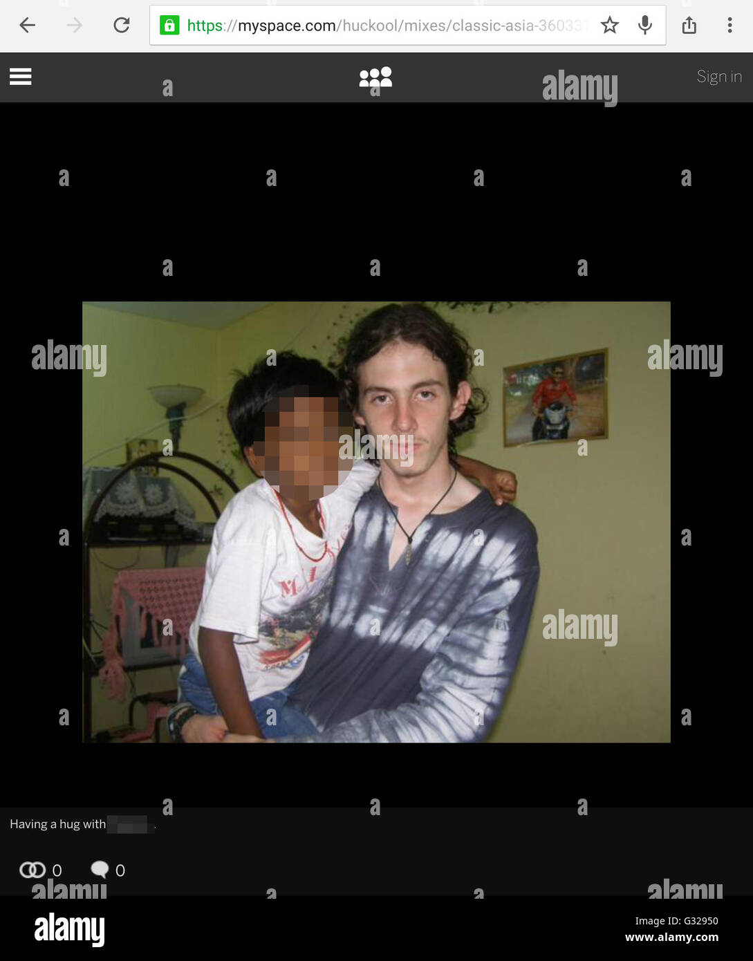 PIXELATED BY PA PICTURE DESK Undated image taken from Richard Huckle's ...