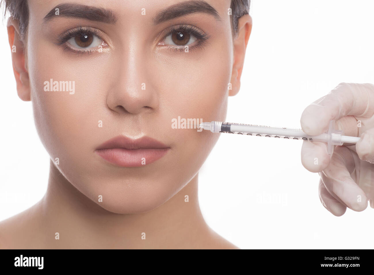 Face injections hi-res stock photography and images - Alamy