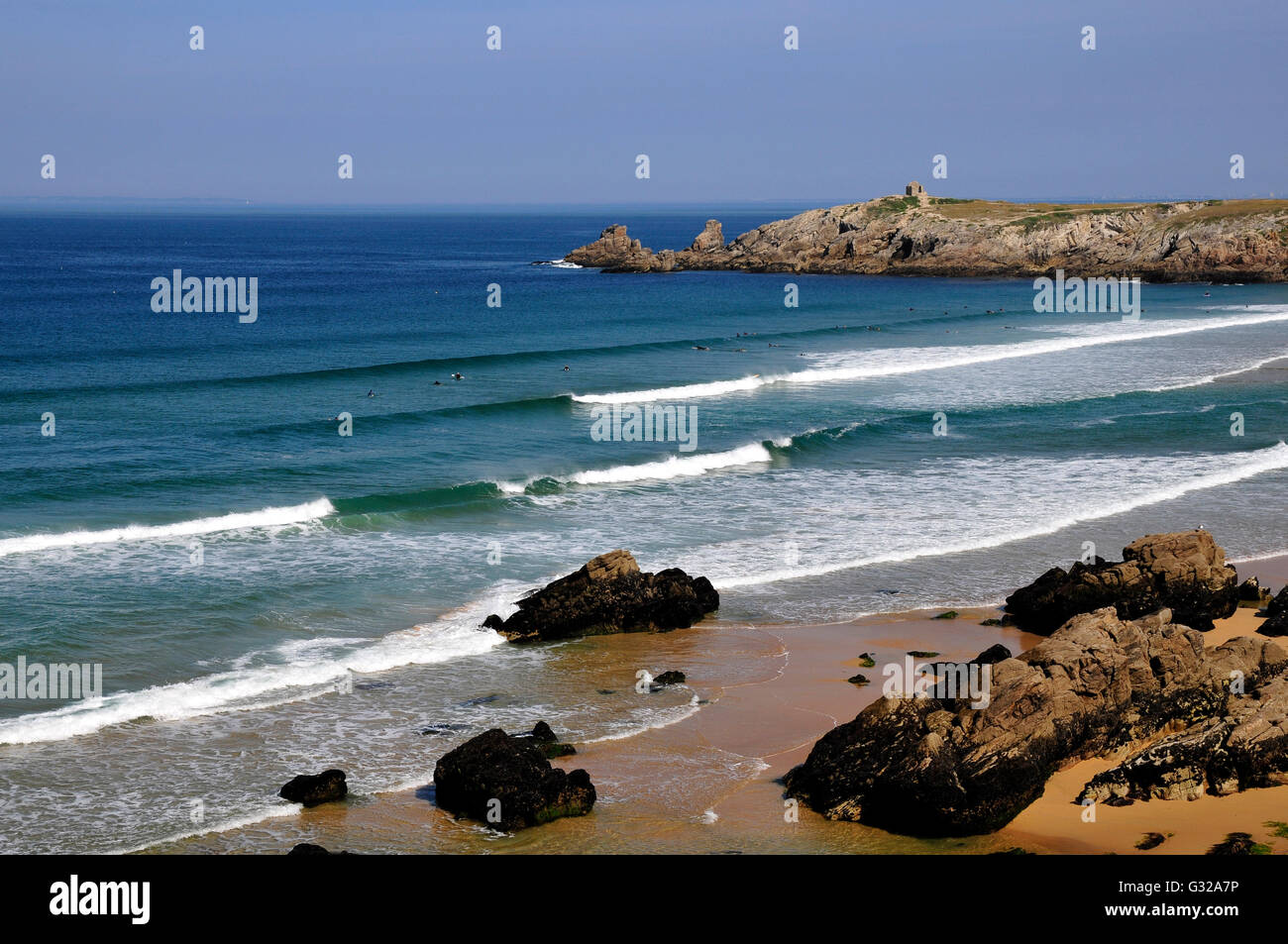 Quiberon aerial view hi-res stock photography and images - Alamy
