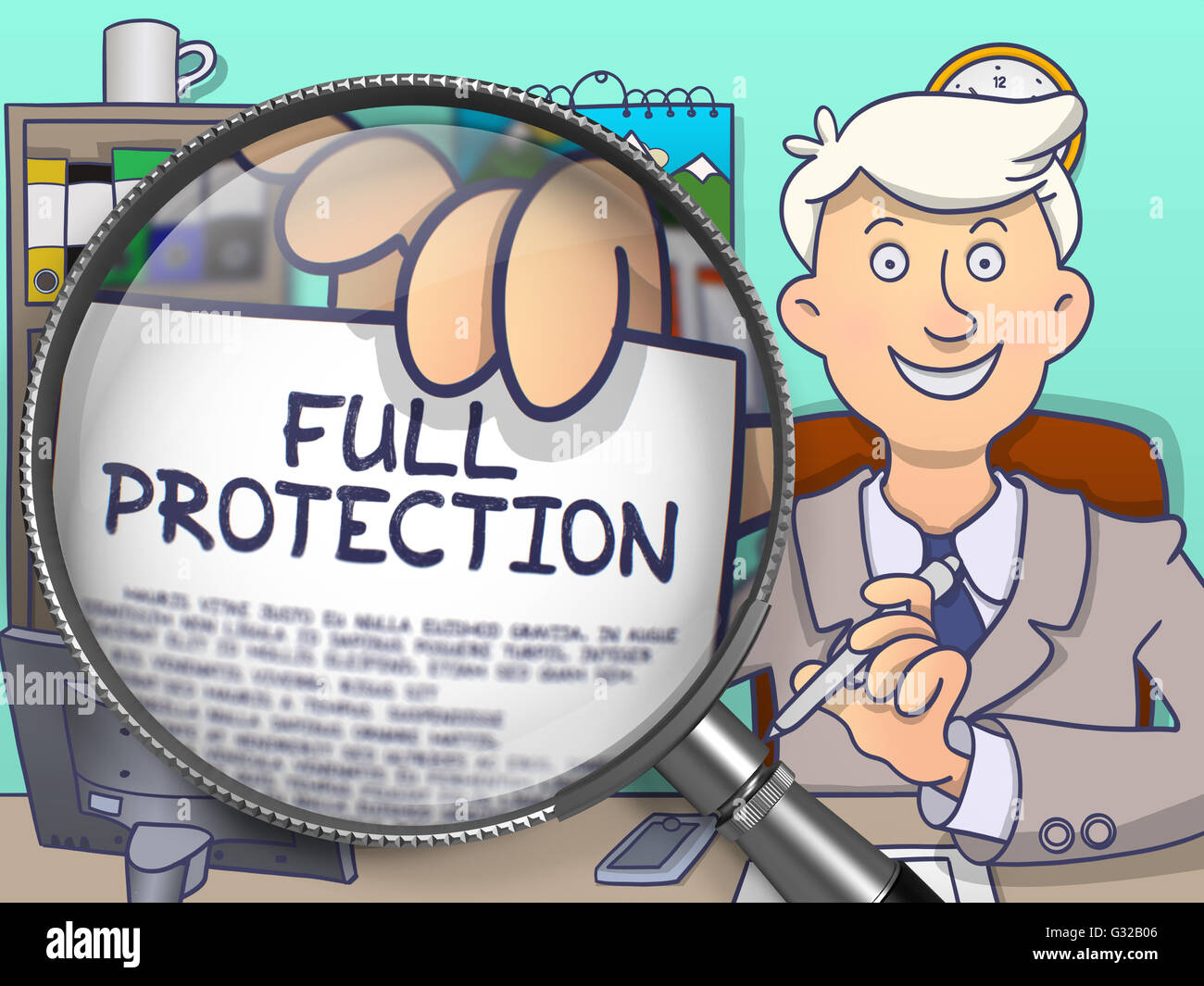 Full protection concept lock hi-res stock photography and images - Alamy