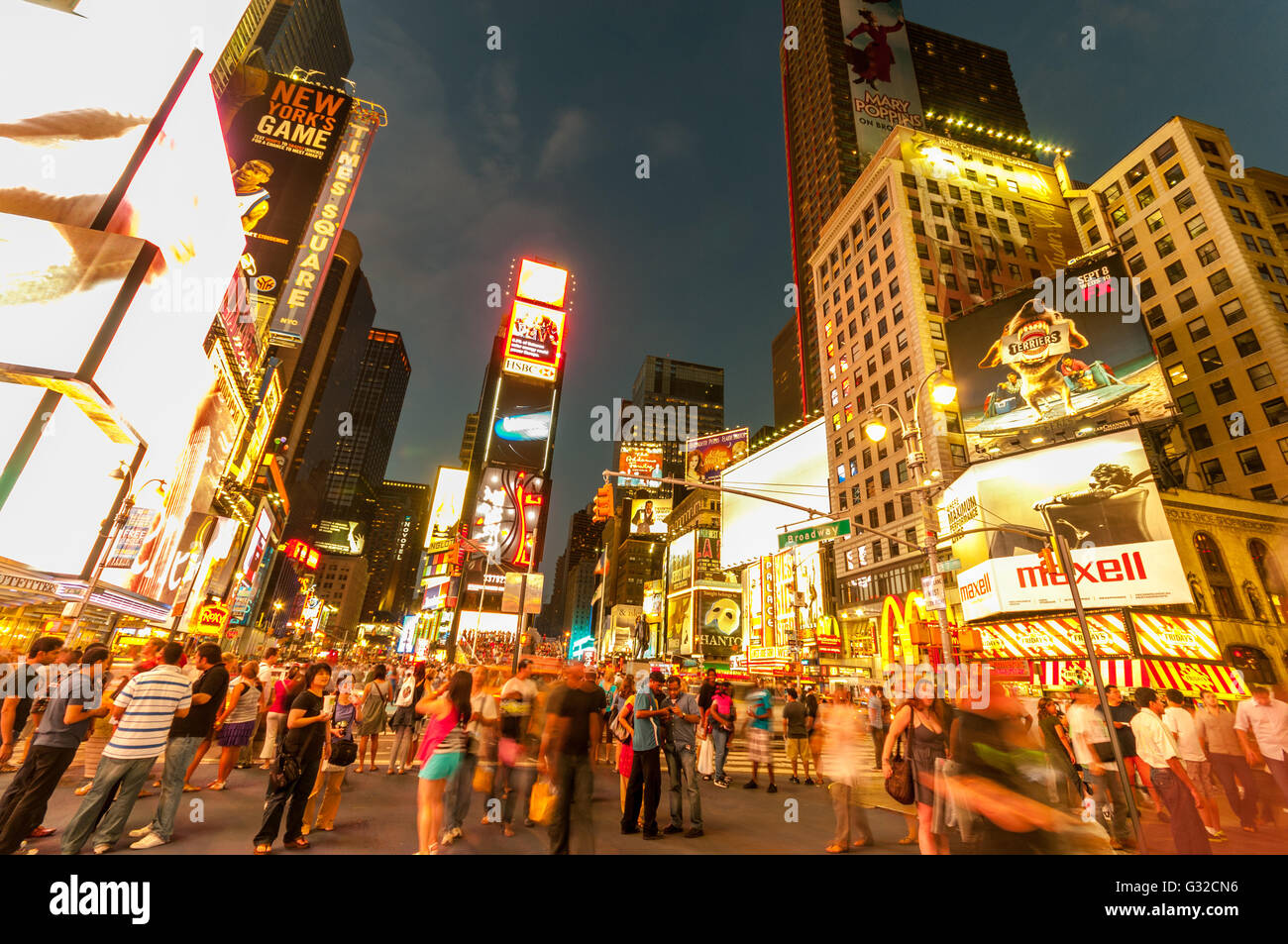 New York - SEPTEMBER 5, 2010: Times Square on September 5 in New York ...