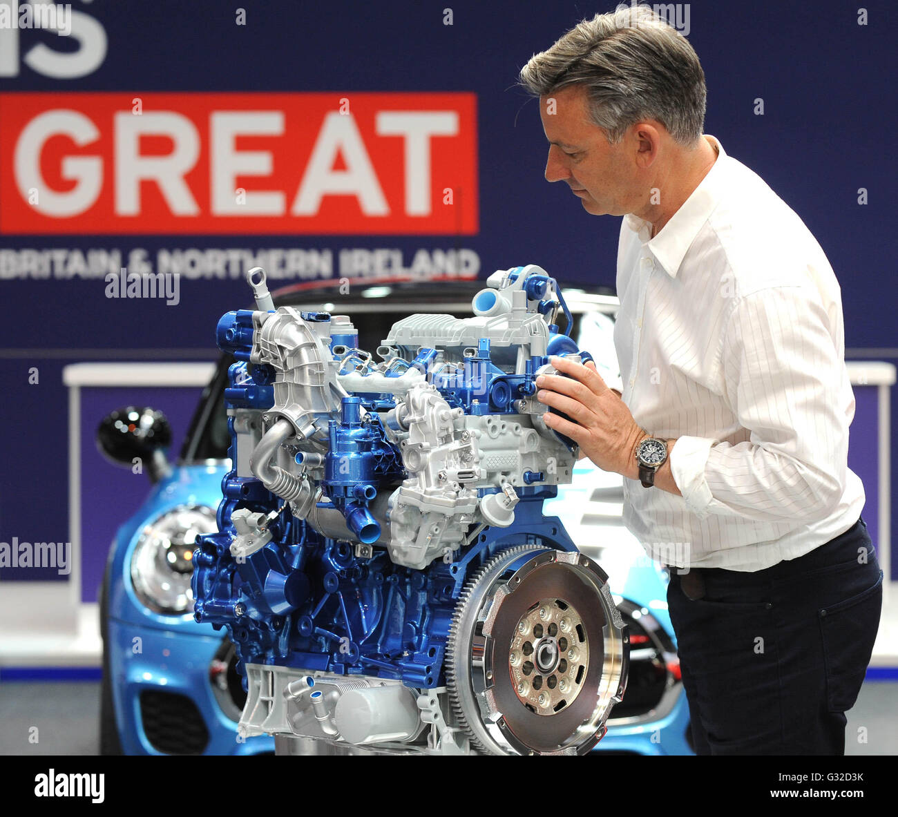 EMBARGOED TO 0001 TUESDAY JUNE 7 EDITORIAL USE ONLY Mike Hawes, CEO ...