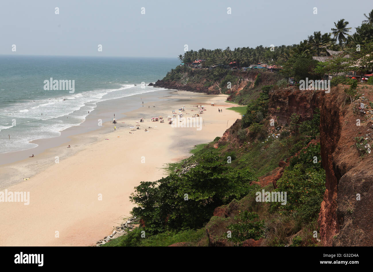 Kerala beach view hi-res stock photography and images - Alamy