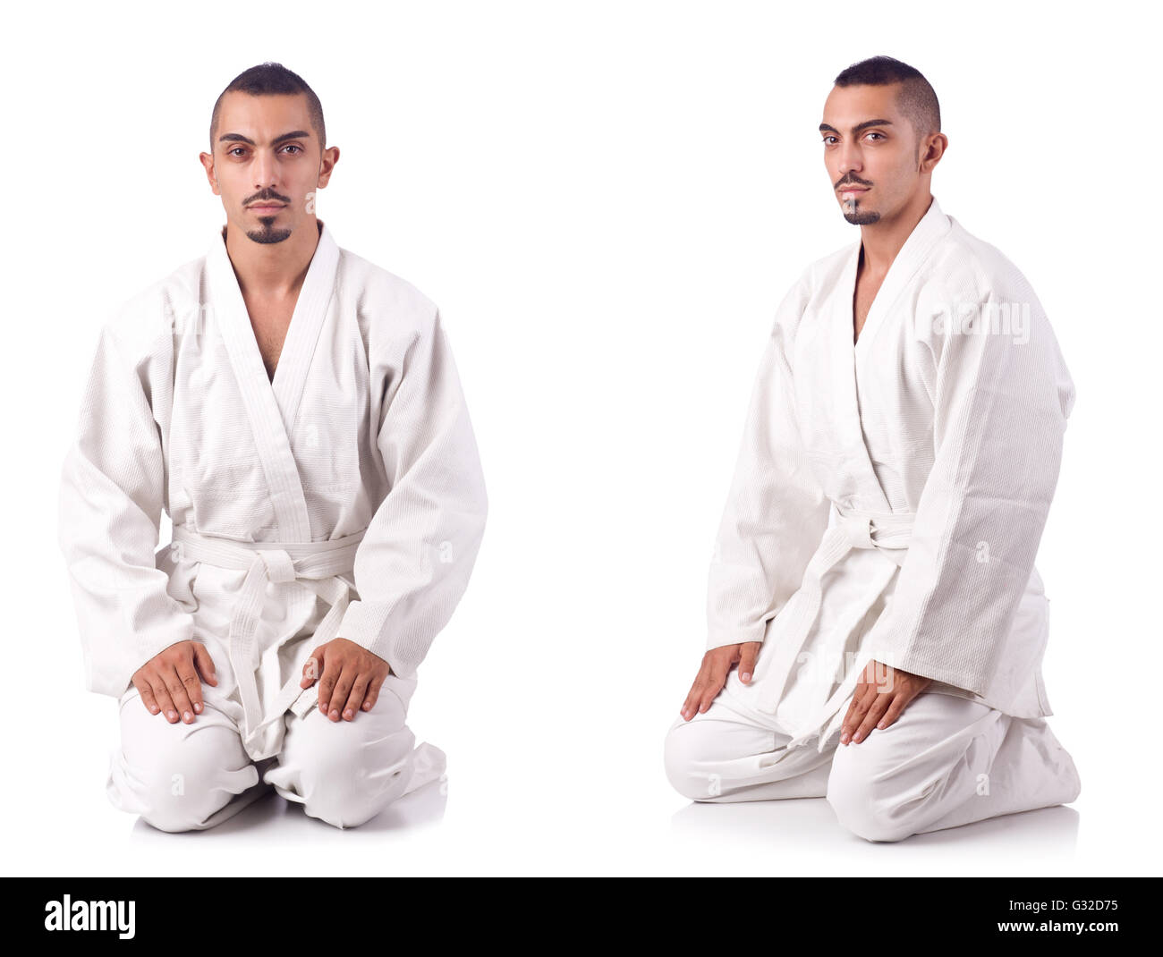 Karate kick collage hi-res stock photography and images - Alamy