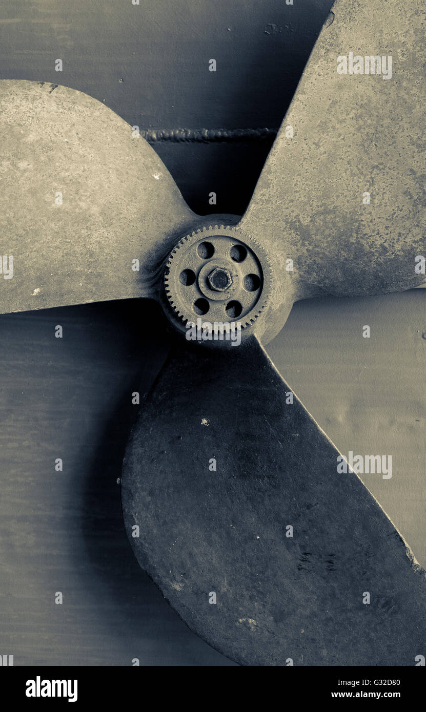 Propeller of a ship Stock Photo - Alamy