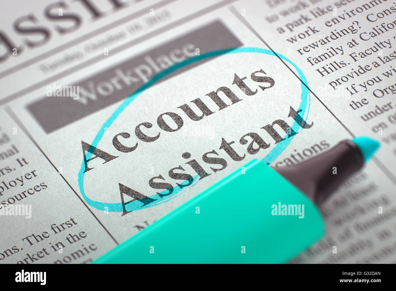 Account assistant assist help hi-res stock photography and images - Alamy