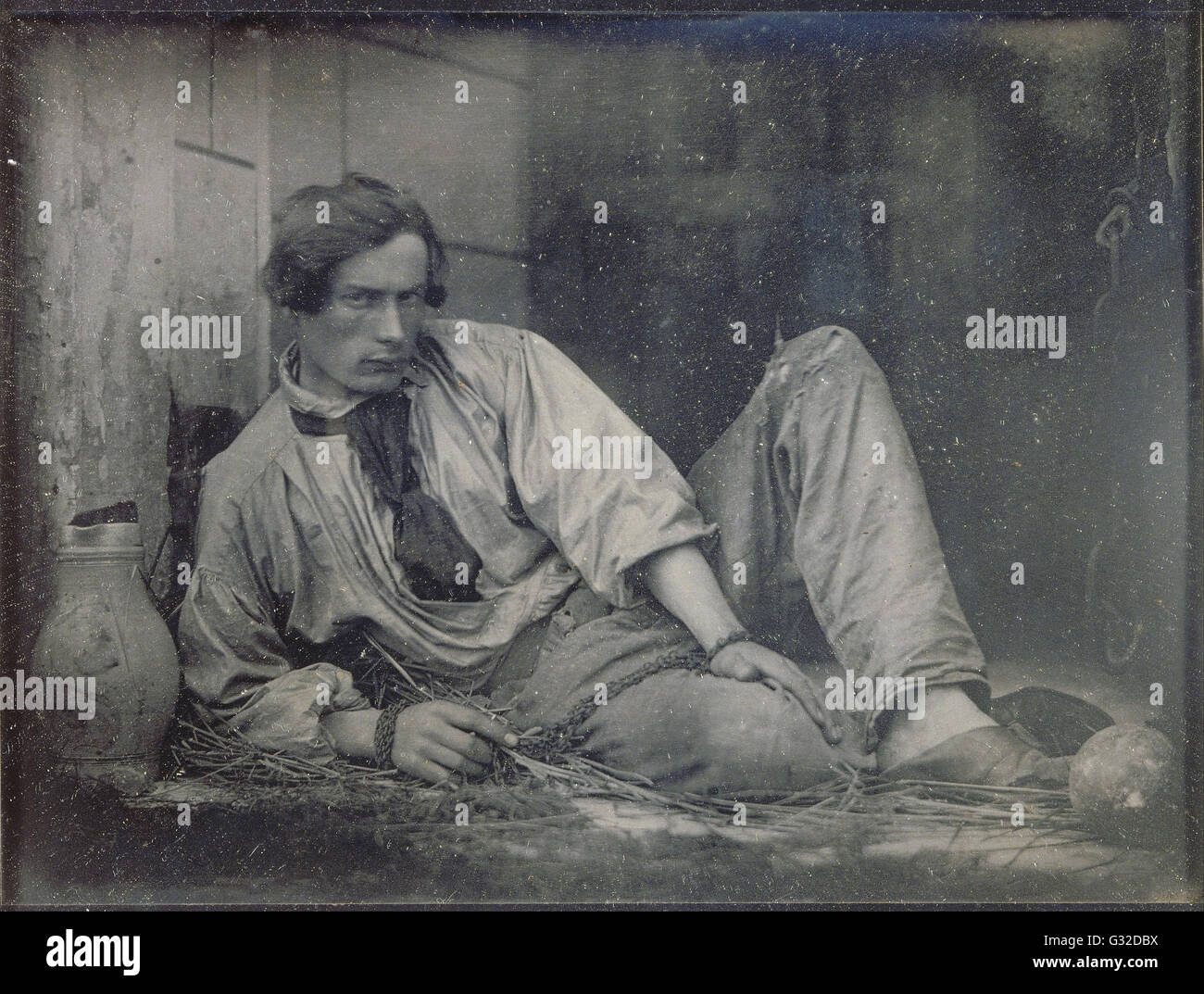 Louis Adolphe Humbert de Molard - Louis Dodier as a prisoner, 1847 ...