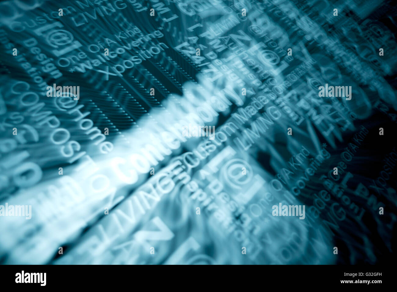 Abstract background. words,symbol and sign Stock Photo - Alamy