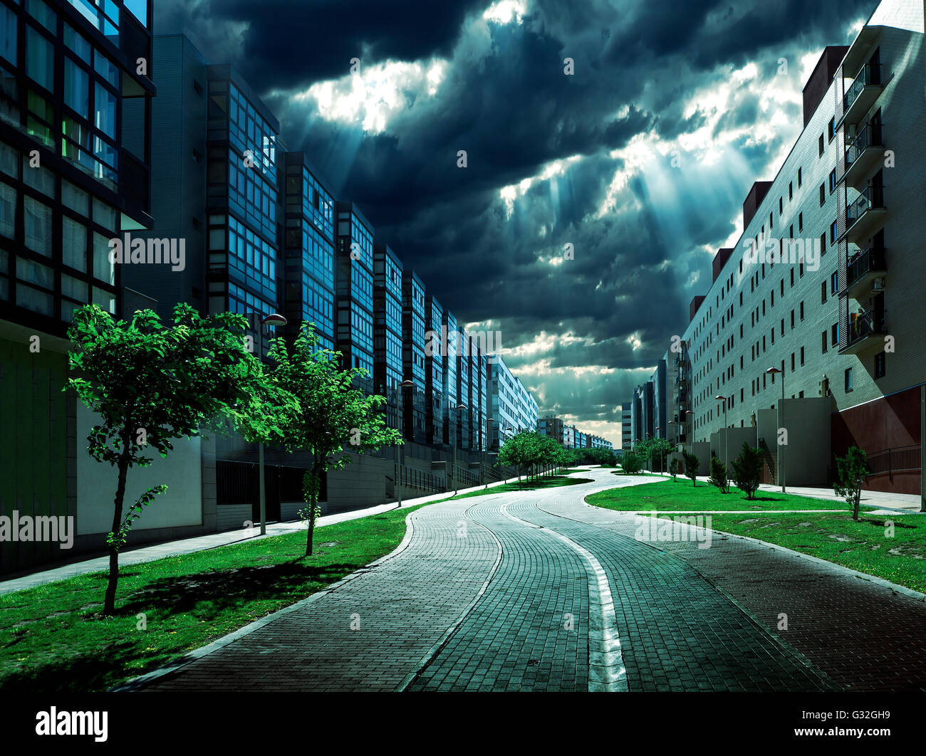 City road architecture hi-res stock photography and images - Alamy