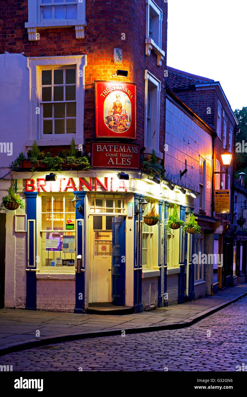 The Britannia Inn in Boston, Lincolnshire, England UK Stock Photo - Alamy