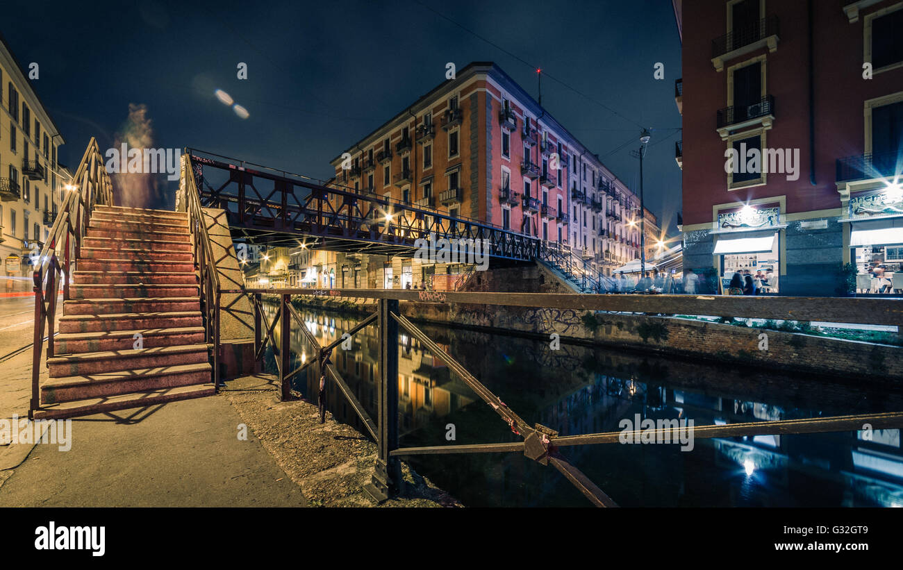 Milan postcard old hi-res stock photography and images - Alamy