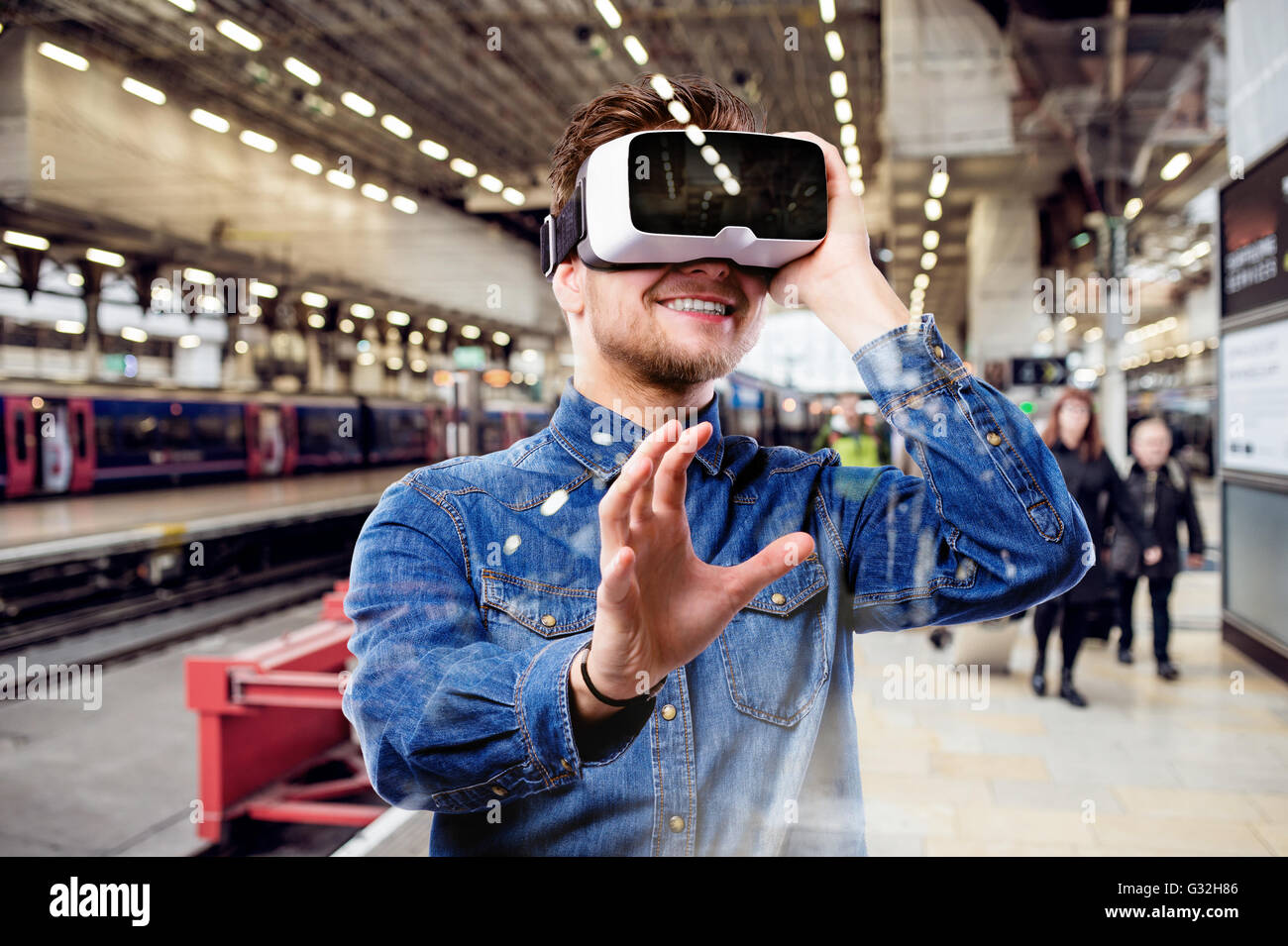 360 vr train hi-res stock photography and images - Alamy