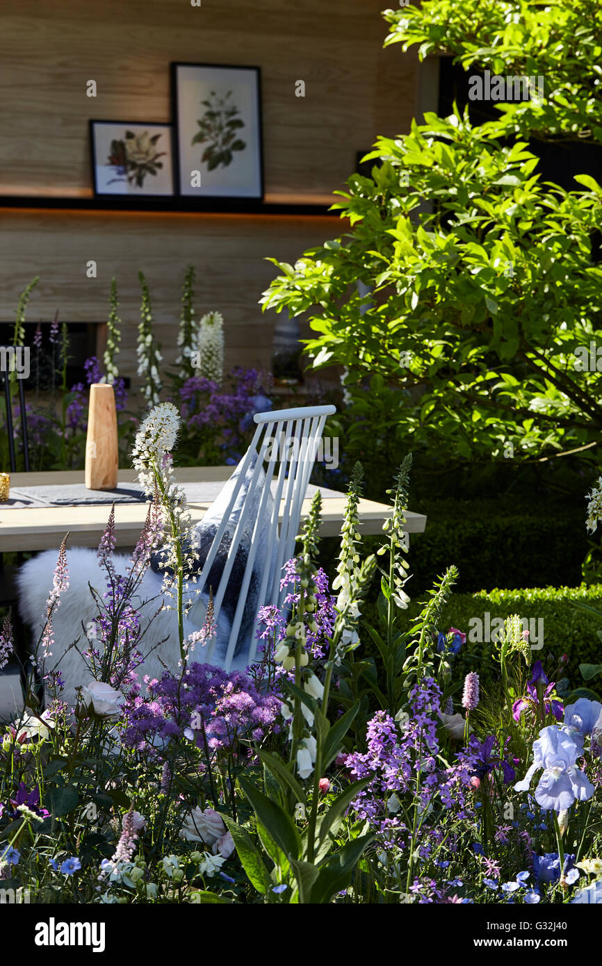 Chelsea Flower Show 2016 The LG Smart Garden Hay Joung Hwang Stock ...