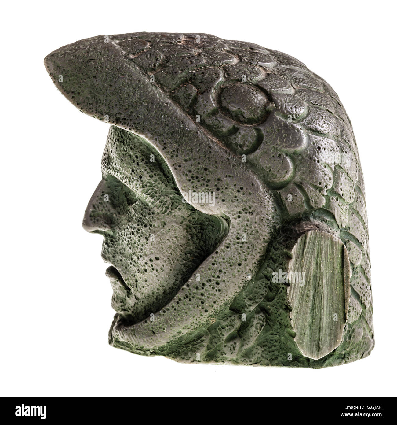 Aztec Eagle Warrior Head