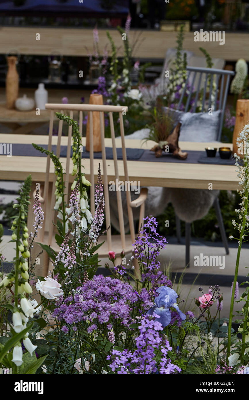 Chelsea Flower Show 2016 The LG Smart Garden Hay Joung Hwang Stock ...