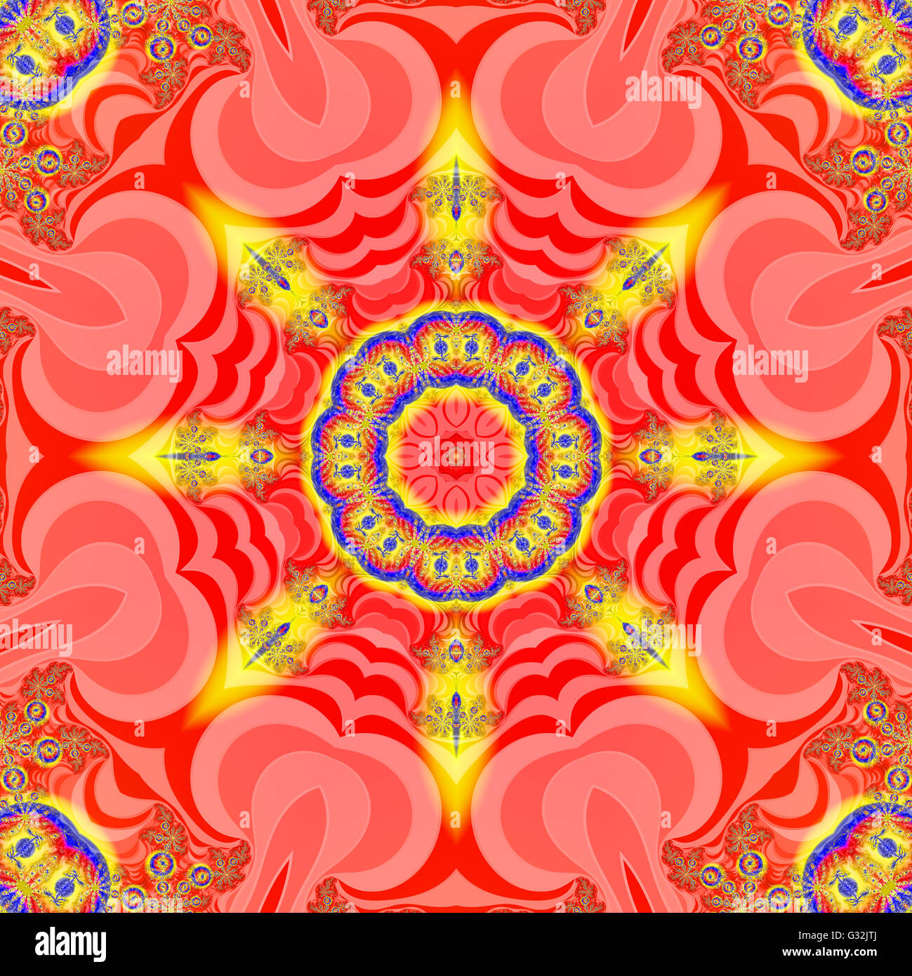 Colorful mandala hi-res stock photography and images - Alamy