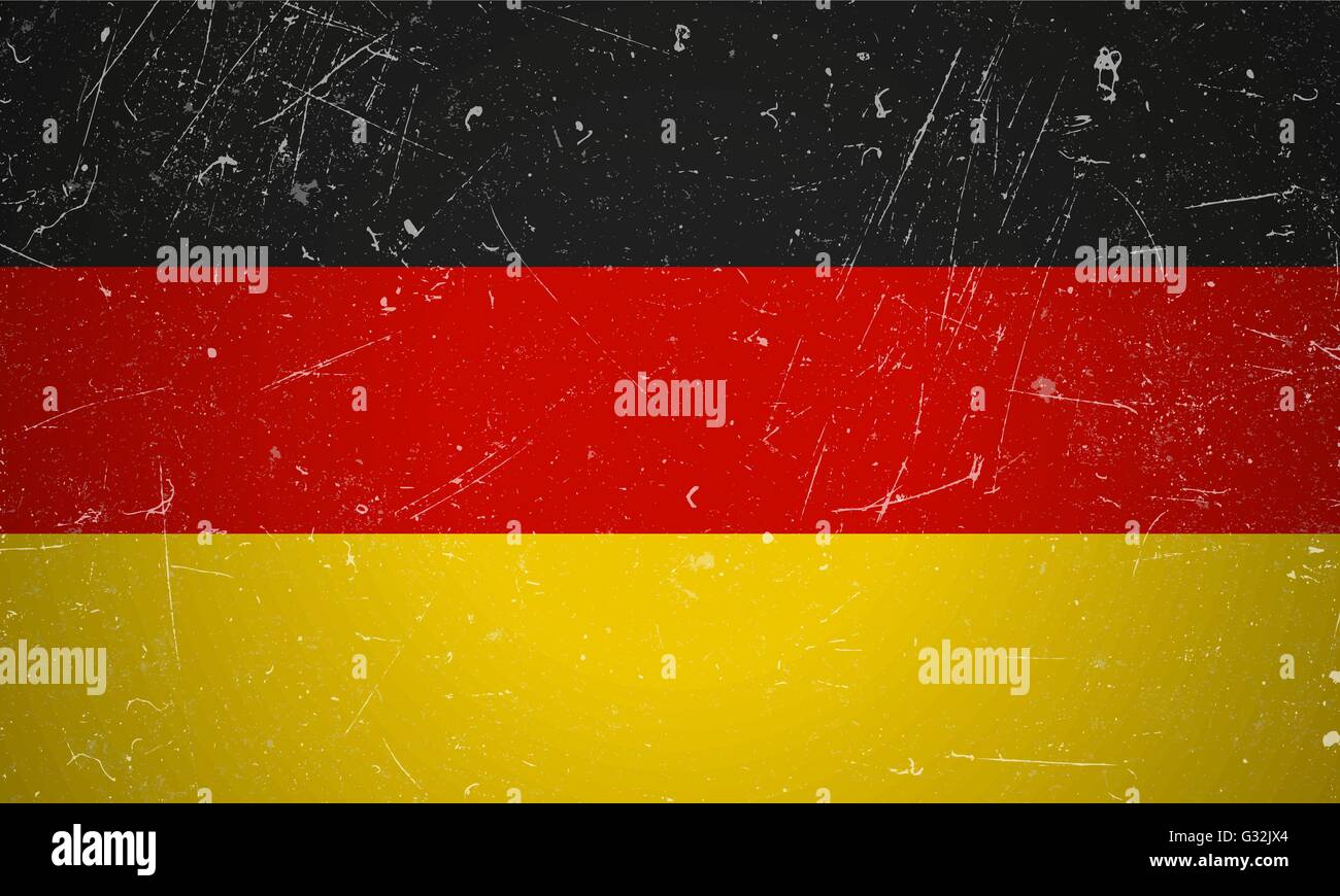 German grunge flag Stock Vector Image & Art - Alamy