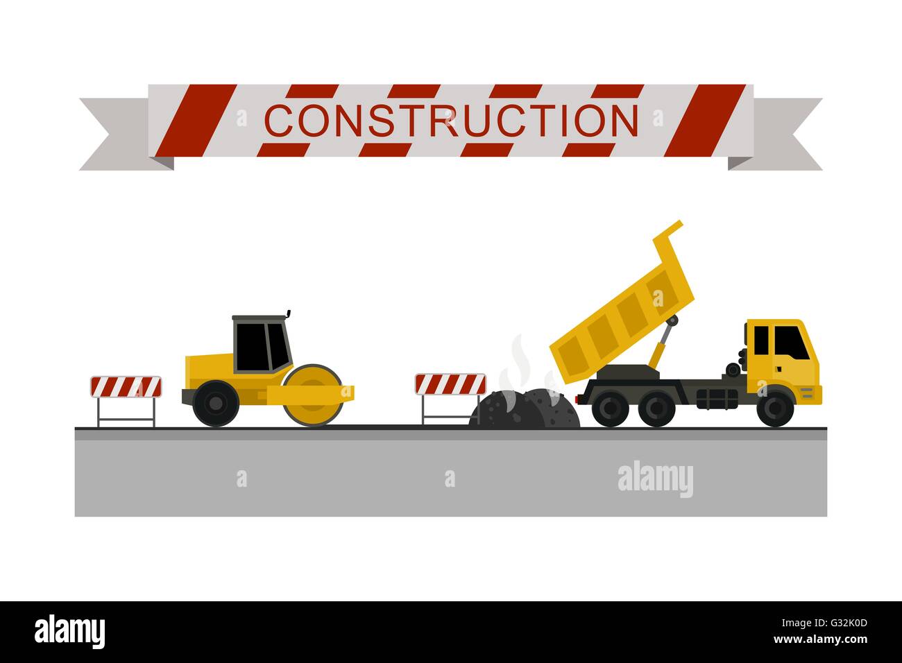Construction machines icons Stock Vector Image & Art - Alamy