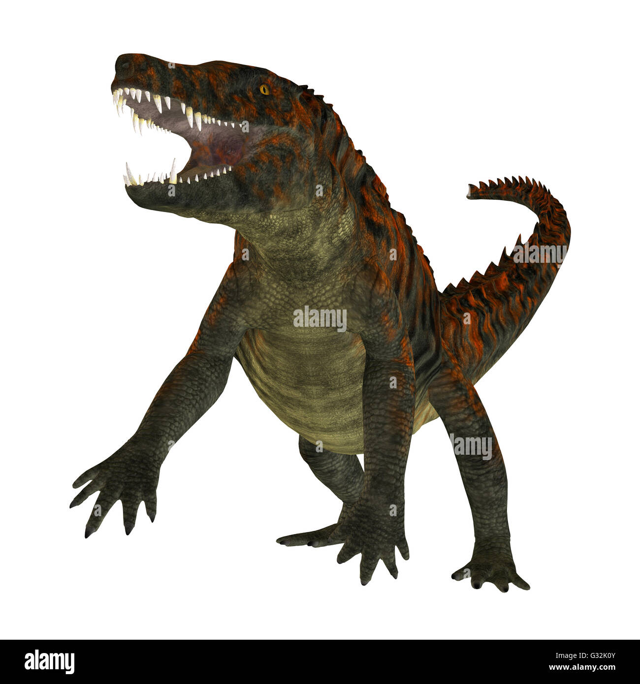Uberabasuchus was an archosaur carnivorous crocodile that lived in the ...