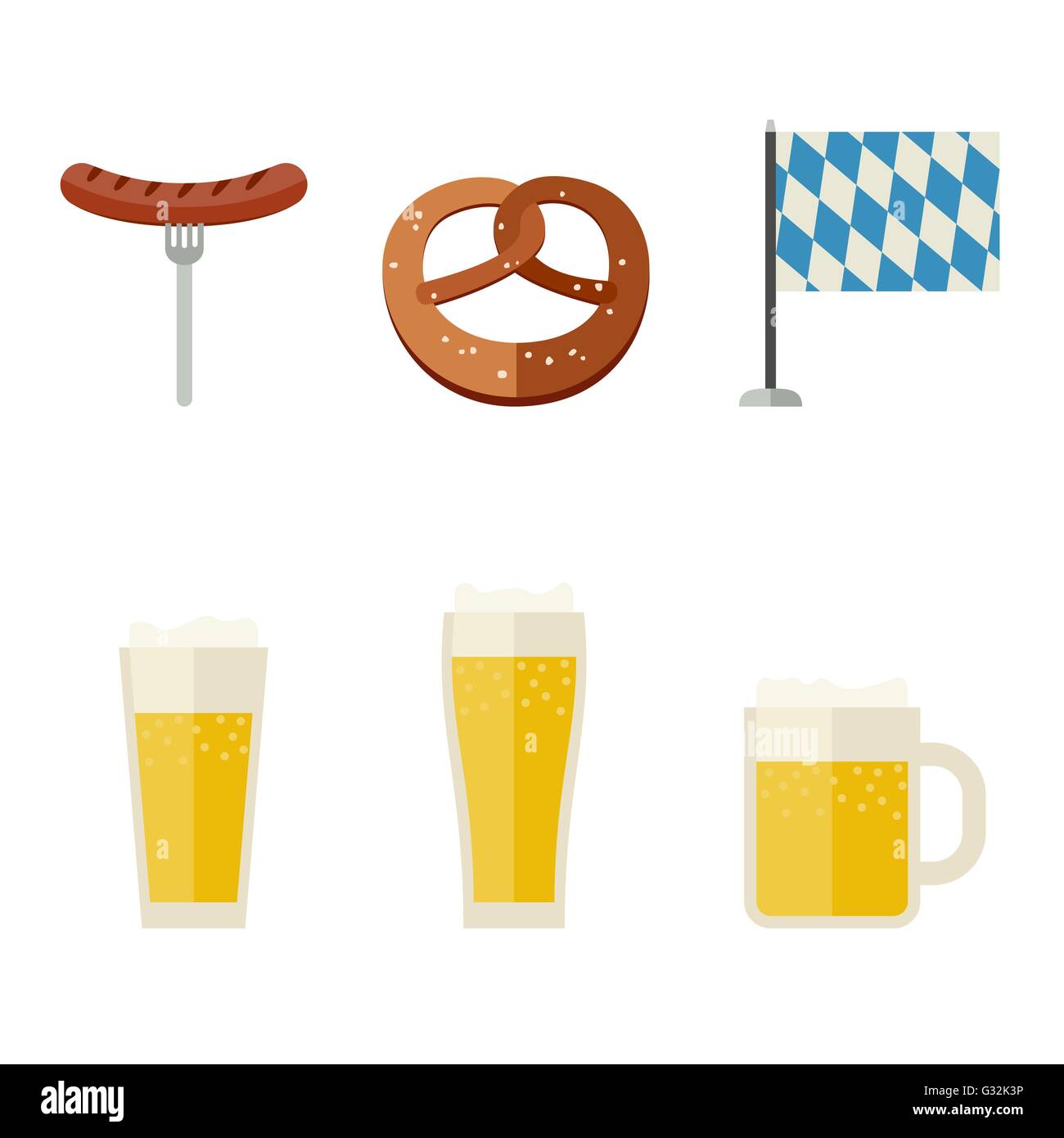 Beer icons set Stock Vector Image & Art - Alamy