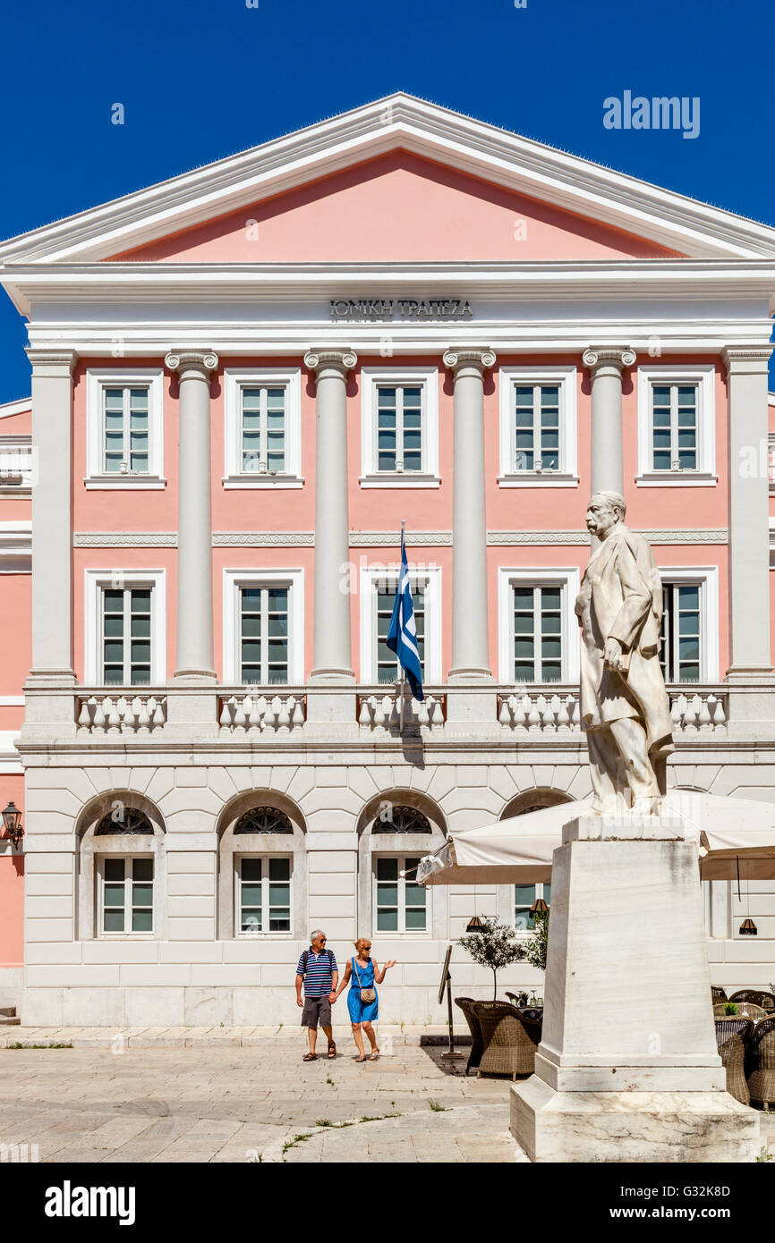 The Banknote Museum, Corfu Town, Corfu Island, Greece Stock Photo - Alamy