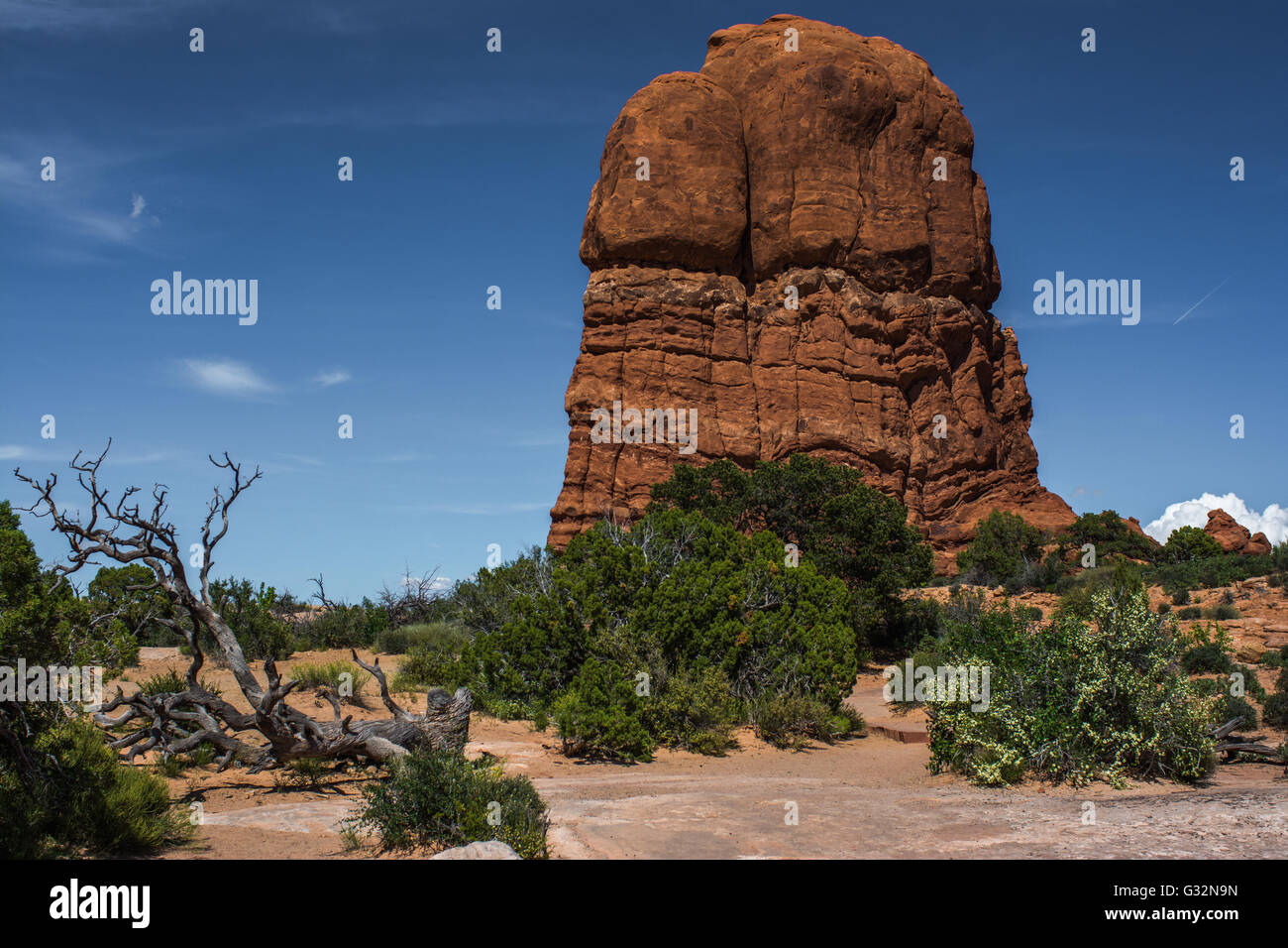 Rock formations arches national park hi-res stock photography and ...