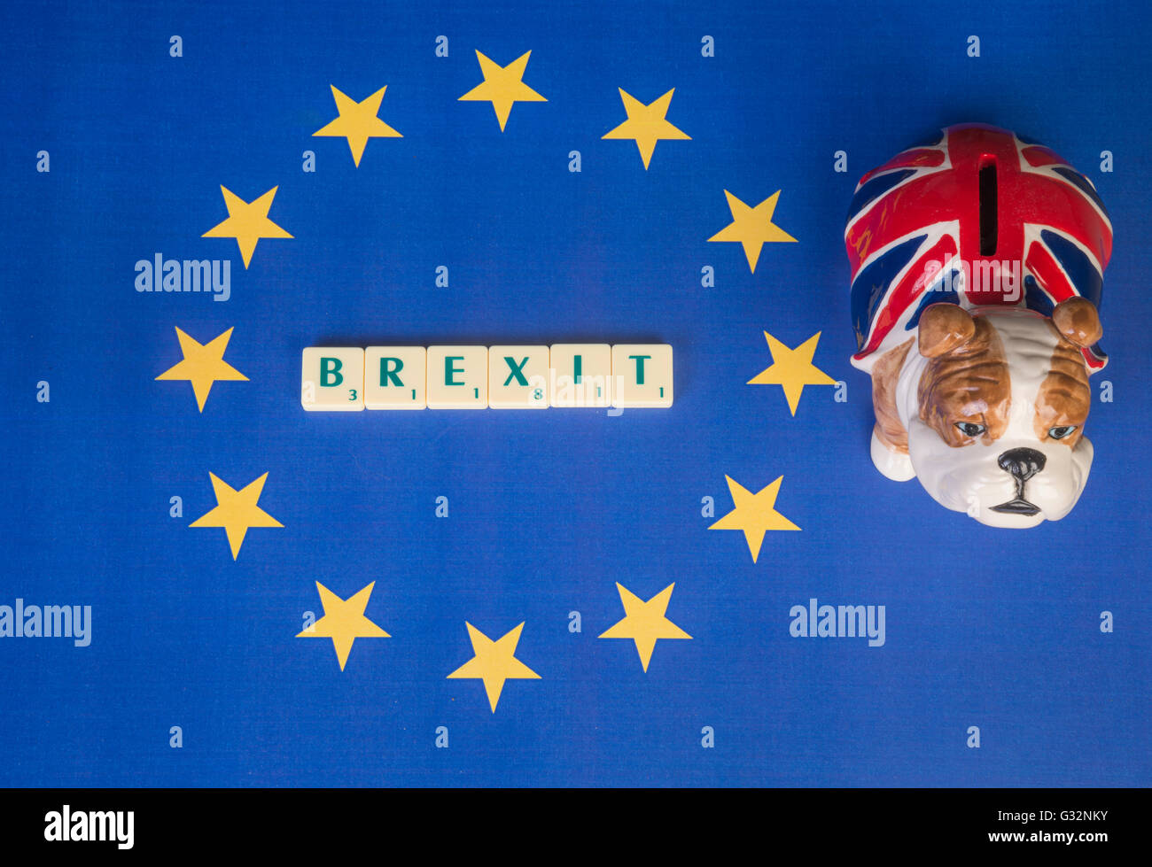 Union jack british bulldog hi-res stock photography and images - Alamy
