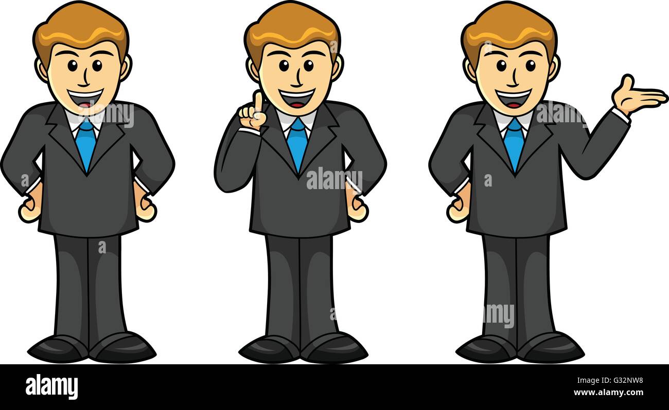 Cartoon work boss hi-res stock photography and images - Alamy