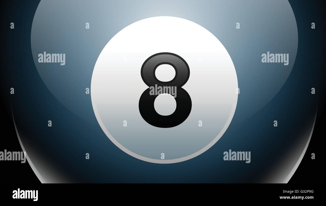 Eight Ball, Billiards, Pool Game Stock Vector Image & Art - Alamy