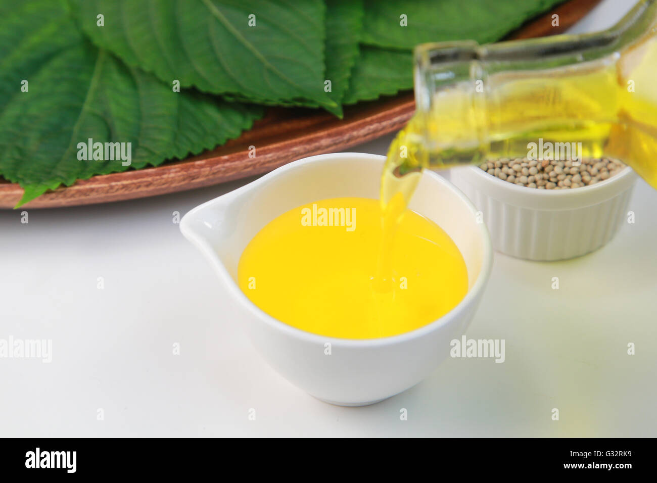 Korean perilla hi-res stock photography and images - Alamy