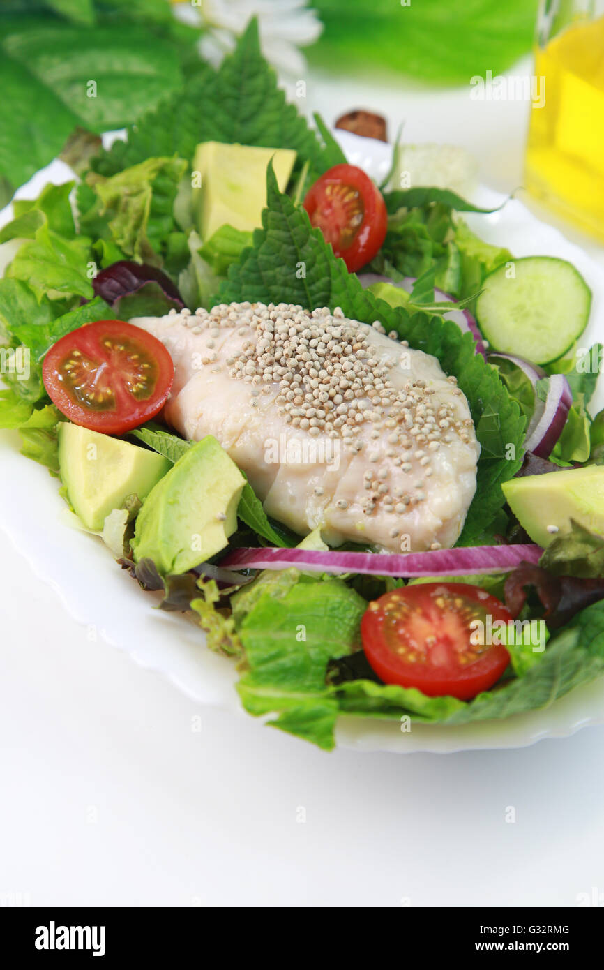 Perilla salad hi-res stock photography and images - Alamy