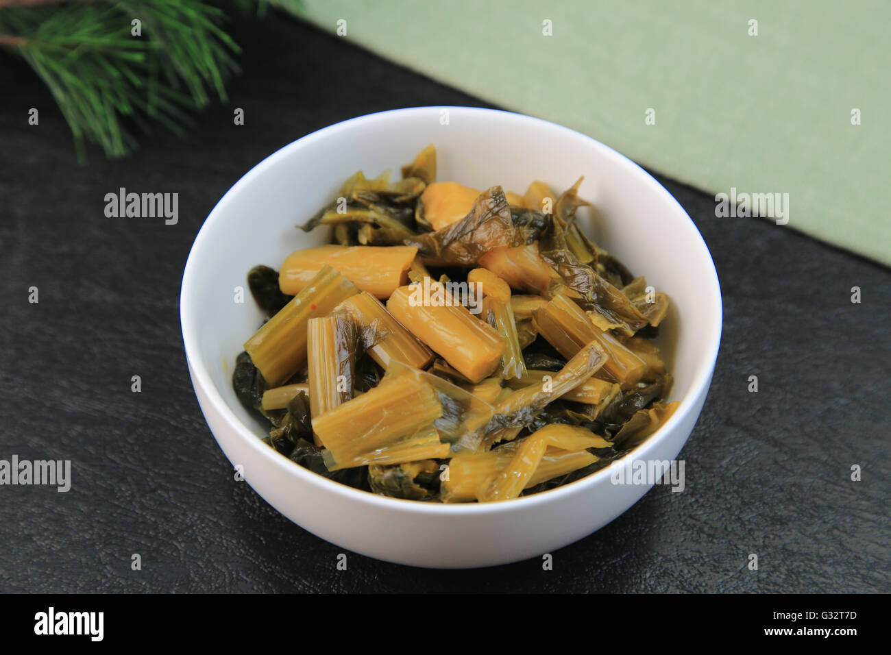 Sunki-Zuke (Fermented Pickles in Nagano, Japan Stock Photo - Alamy