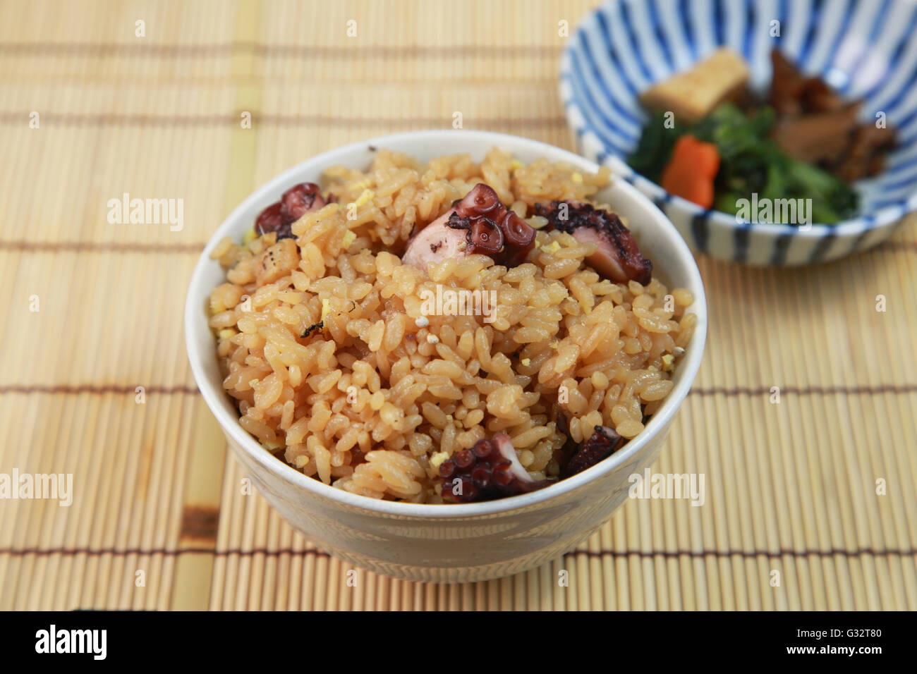 Tako Meshi (Octopus Rice Stock Photo - Alamy
