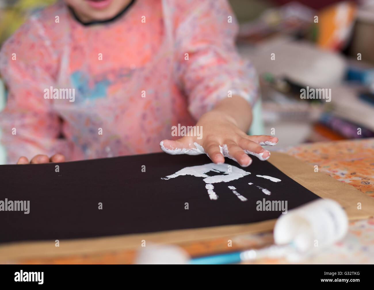 Hand print ethnicity hi-res stock photography and images - Alamy