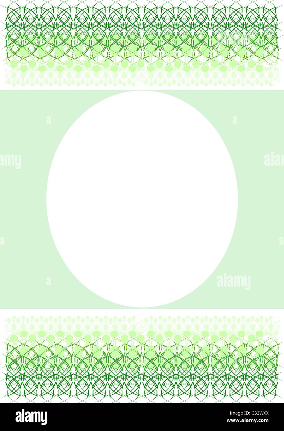 template, biological and ecological borders Stock Vector Image & Art ...