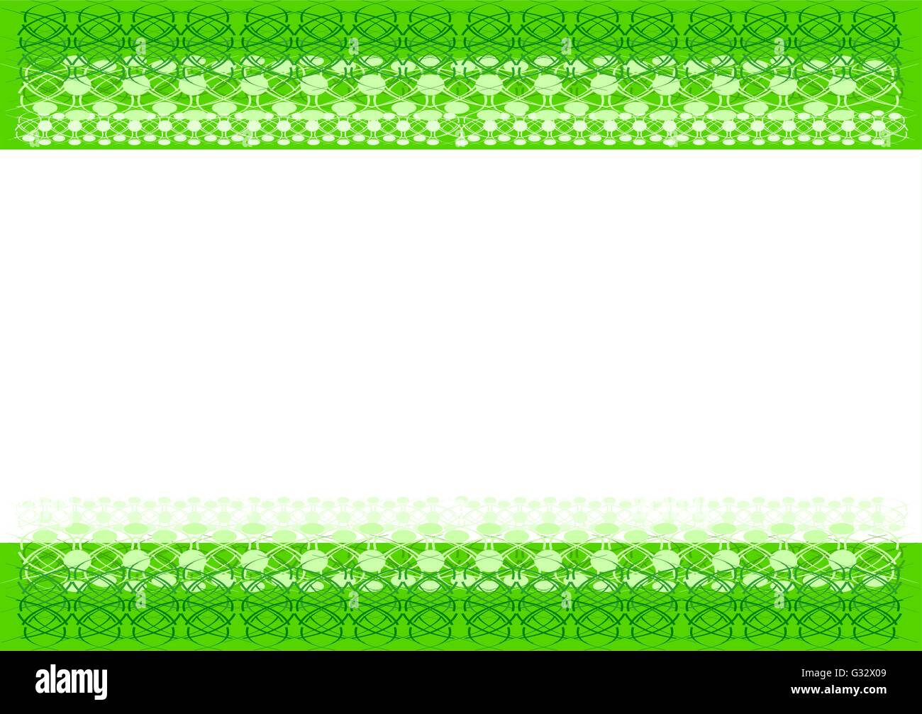 template, biological and ecological borders Stock Vector Image & Art ...