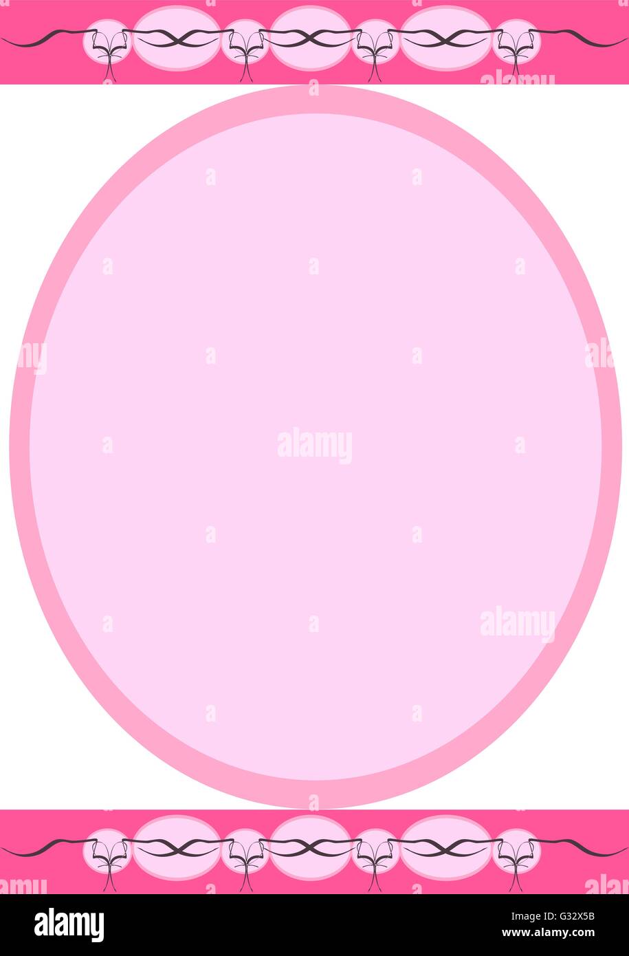 Template. Black hearts and ellipses Stock Vector Image & Art - Alamy