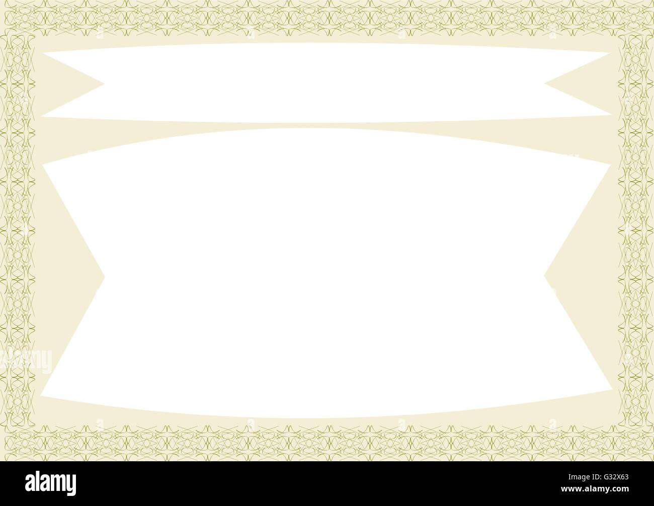 Template, background for documents, Diploma Stock Vector Image & Art ...