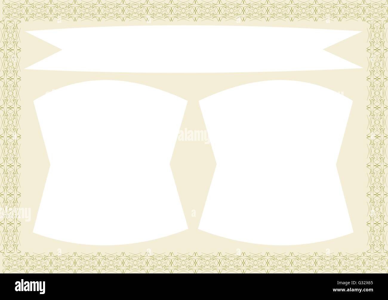 Template, background for documents, Diploma Stock Vector Image & Art ...