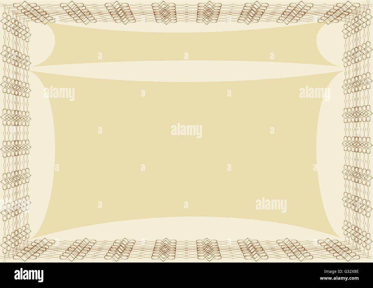 Template, background for documents, Diploma Stock Vector Image & Art ...